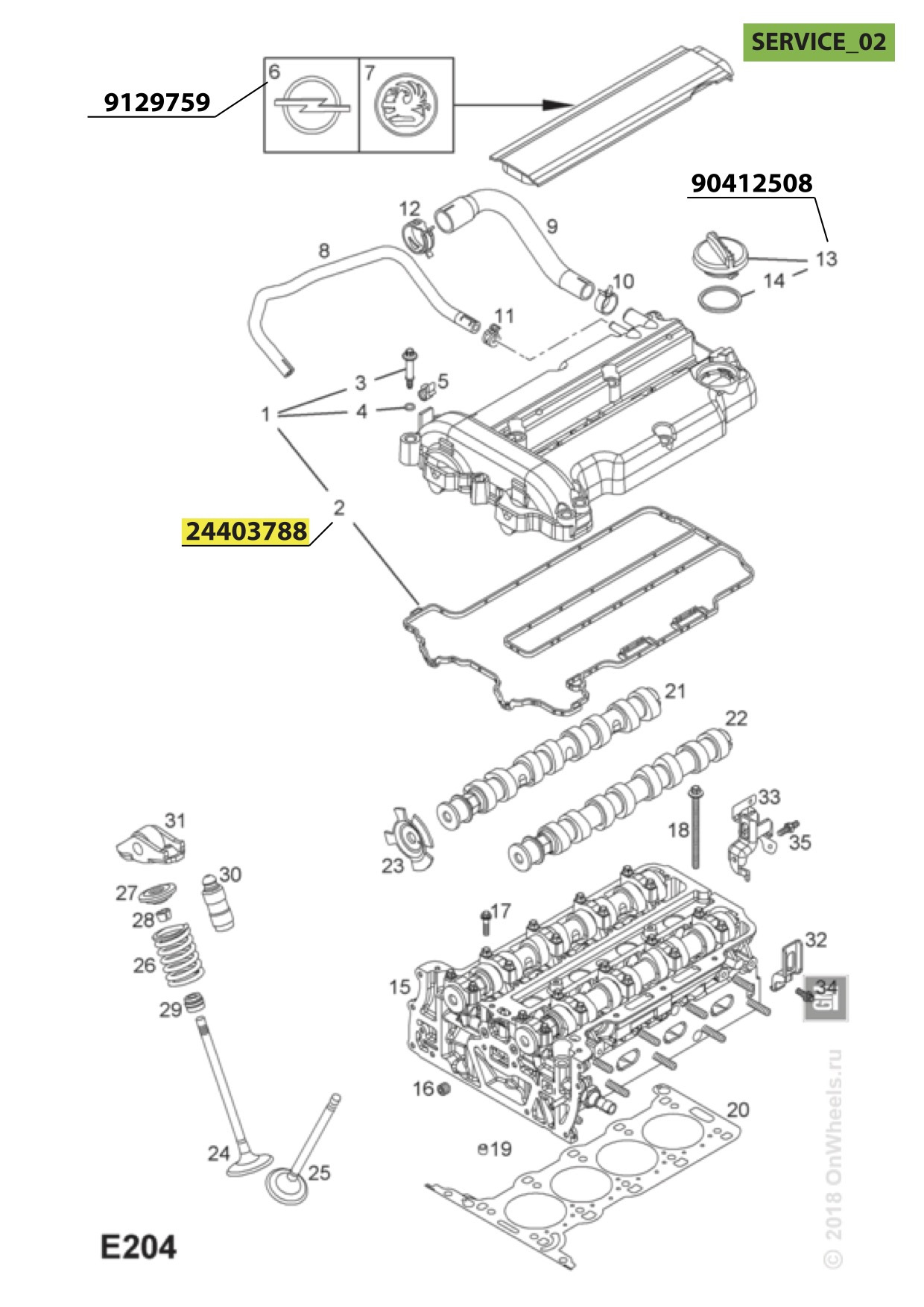Эмульсия в расширительном бачке и замена цепей — Opel Corsa D, 1,4 л ...