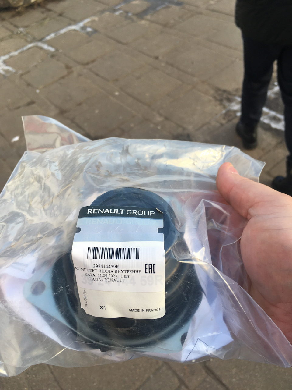 392414459R Комплект чехла внутреннего левого привода колеса RENAULT ...