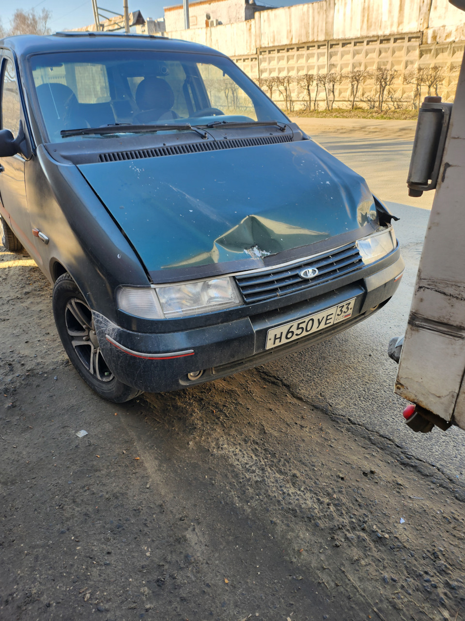 Повеселились? Хватит! Пора и погрустить… ДТП. — Lada 2120 Надежда, 1,8 ...