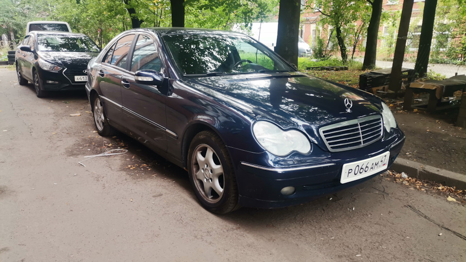 ABS/ESP/BAS — Mercedes-Benz C-class (W203), 2 л, 2000 года ...