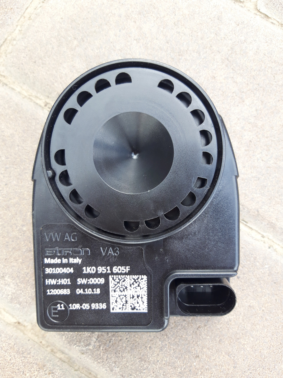 1K0951605F Блок управления сигнализацией VAG | Запчасти на DRIVE2