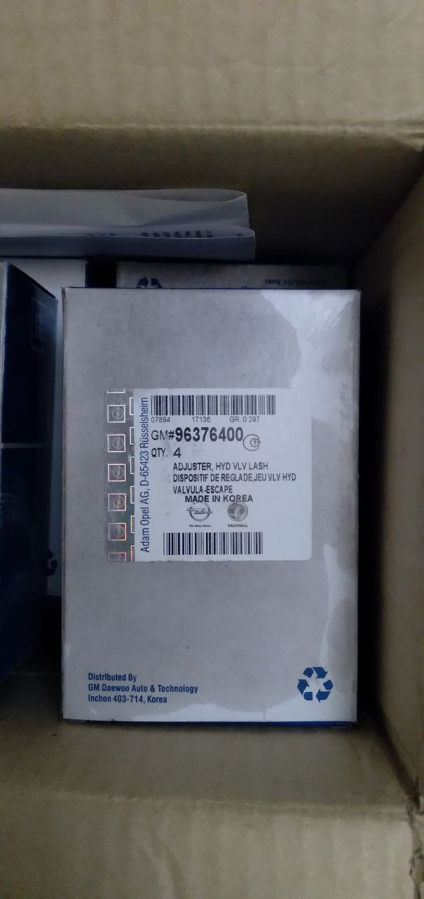 96376400 Гидрокомпенсатор клапана / Chevrolet 1.4/1.6/1.8 04~ GM ...