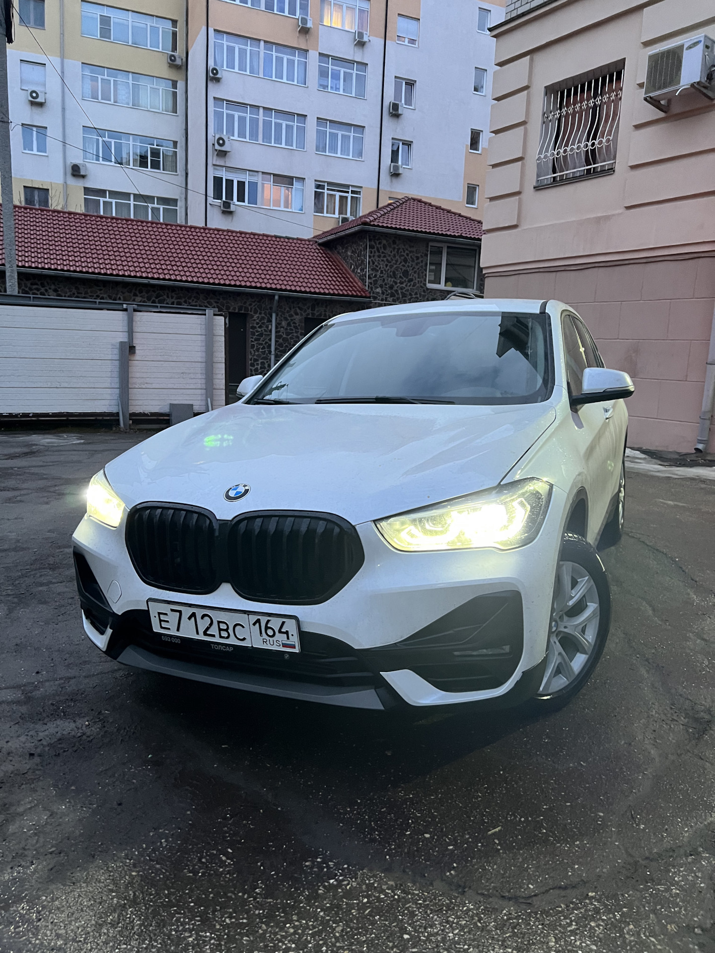 Подготовка к весне началась первы этап ноздри — BMW X1 (F48), 2 л, 2020 ...