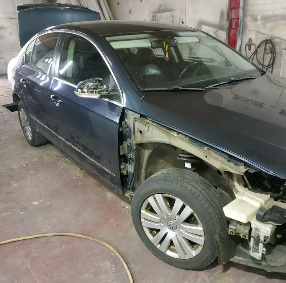 Хром молдинги на двери — Volkswagen Passat B6, 2 л, 2007 года | тюнинг ...
