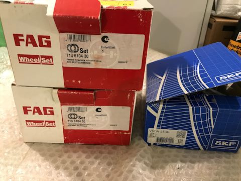 713610430 Комплект подшипника колеса FAG | Запчасти на DRIVE2