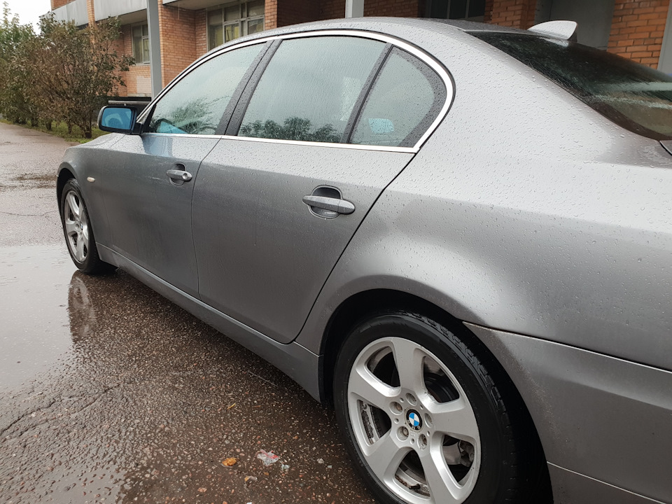 Shadow line своими руками — BMW 5 series (E60), 3 л, 2008 года | тюнинг | DRIVE2