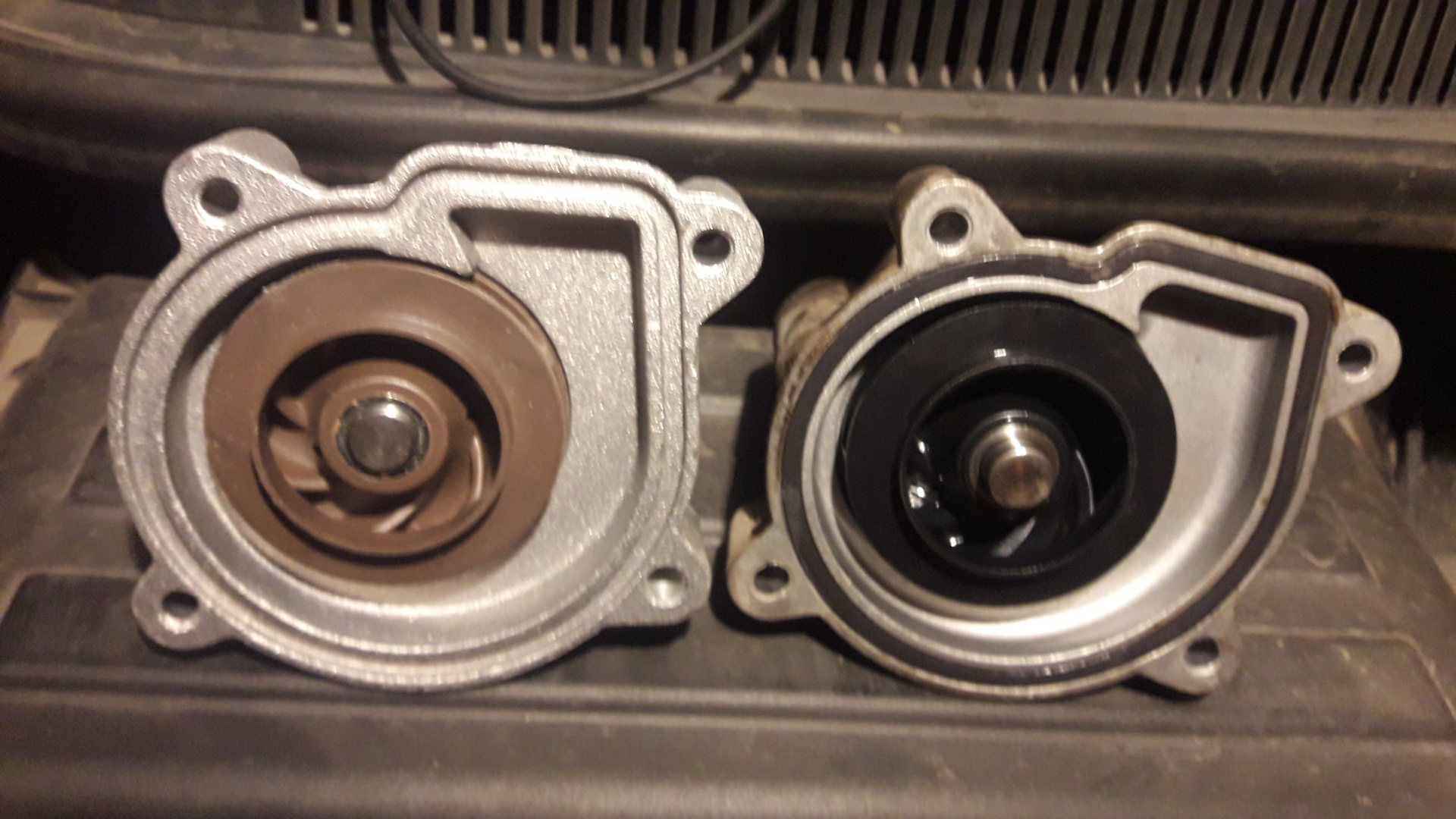 Замена помпы и ролика, поло седан — Volkswagen Polo Sedan, 1,6 л, 2013 ...