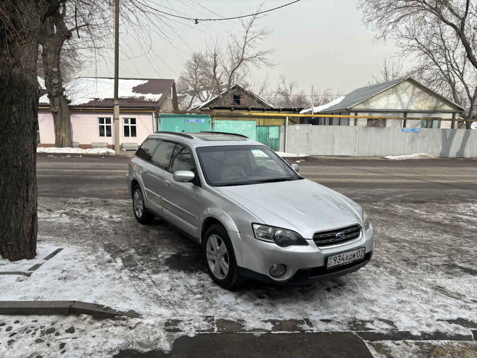 Дефлекторы боковых стекол — Subaru Outback (BP), 3 л, 2005 года ...