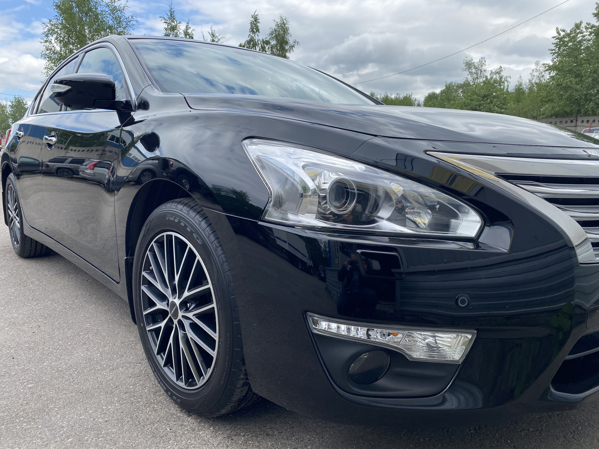 Шины диски полировка — Nissan Teana (L33), 2,5 л, 2014 года | стайлинг ...