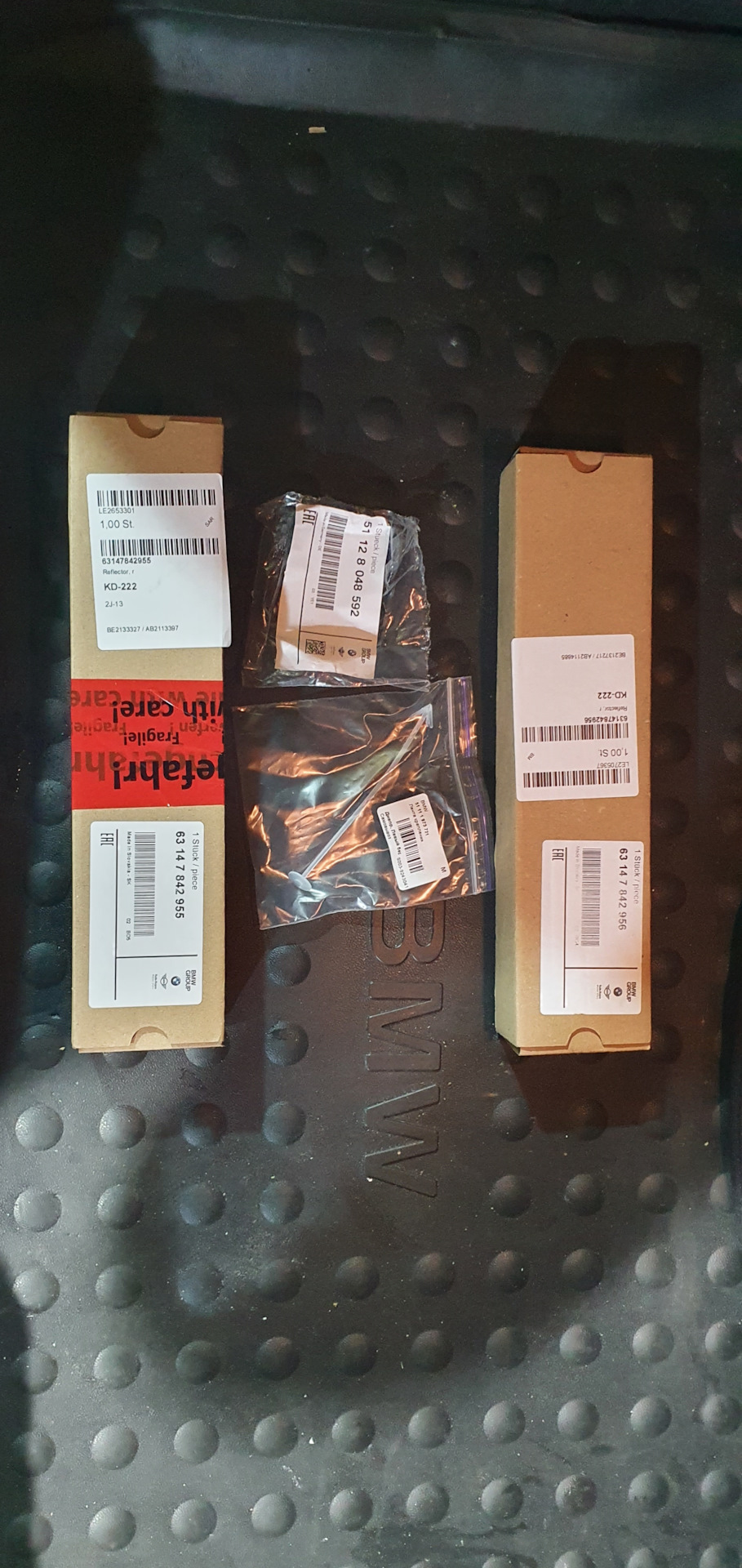 63147842956 Отражатель П Зд BMW | Запчасти на DRIVE2