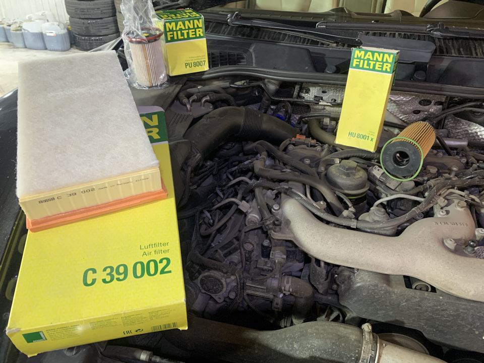 Набор для ТО Porsche Cayenne 3,0 TDi — Porsche Cayenne (2G) 958, 3 л ...