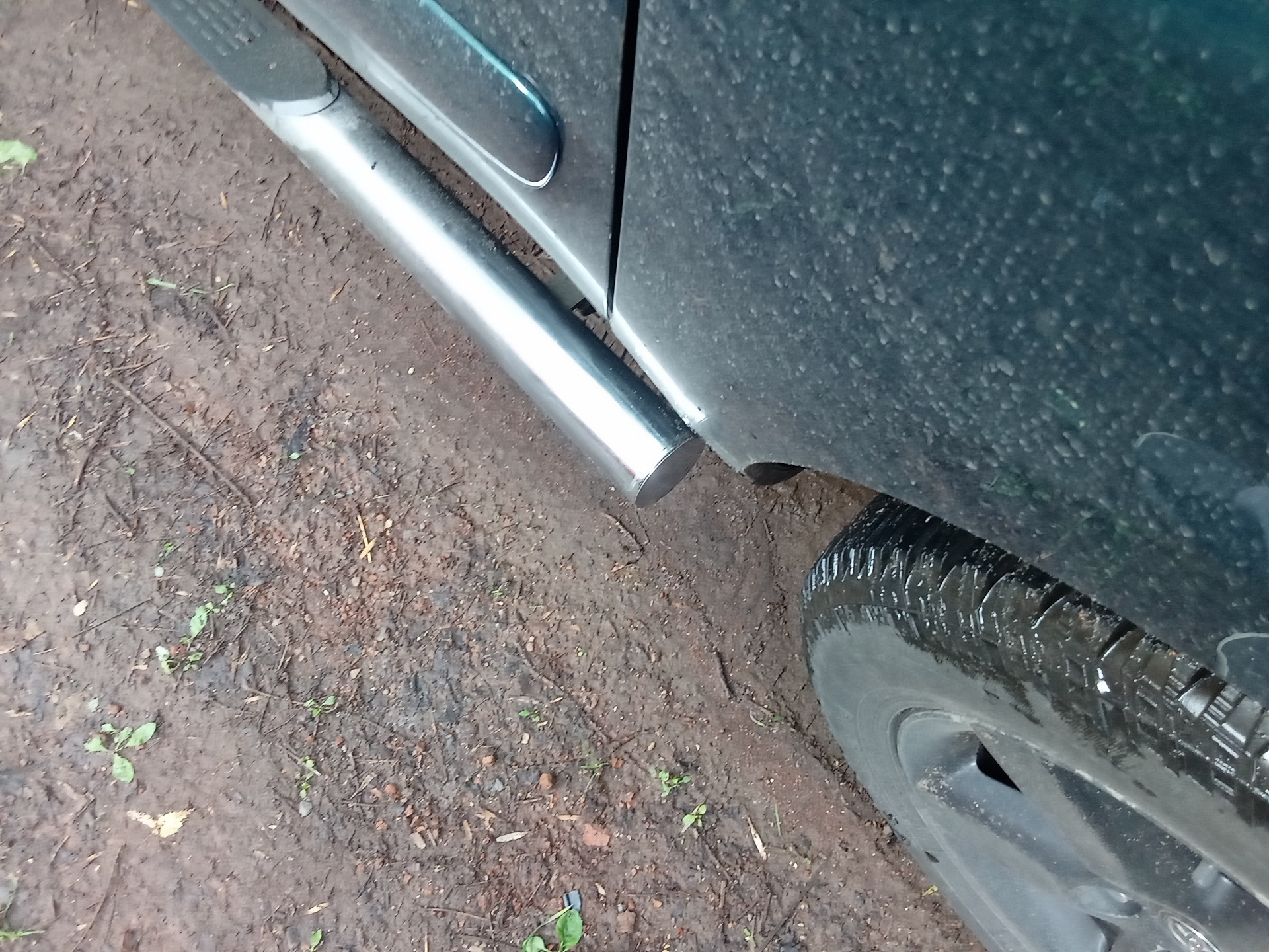 Заглушки на пороги — Toyota RAV4 (II), 2 л, 2000 года | своими руками ...