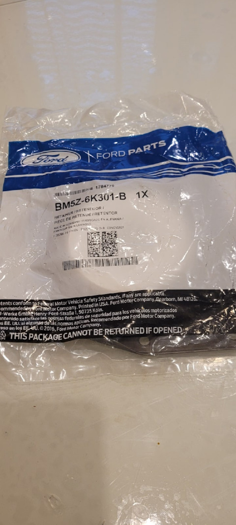 1784775 Сальник к/в задний в сборе / 1,25-1,6 Zetec-S/Duratec/Ecoboost ...