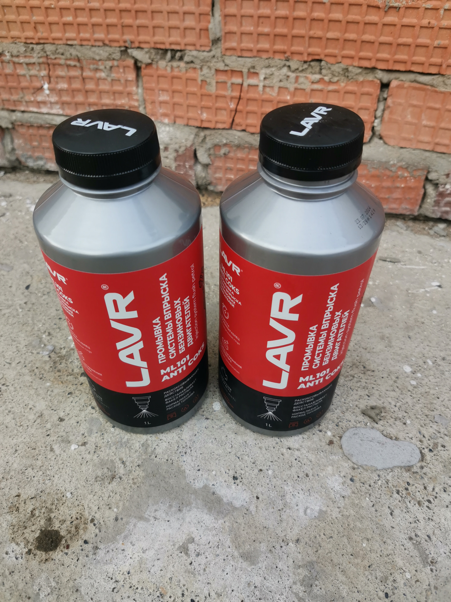 #3 Промывка форсунок Lavr ml-101 anticoks — Volkswagen Touareg (2G), 3,6 л, 2011 года | плановое ...