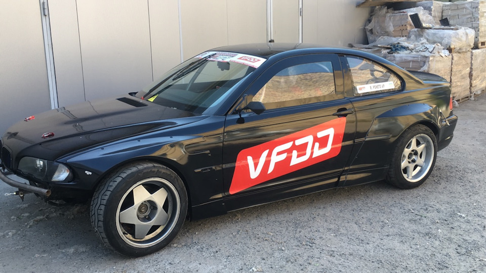 BMW E46. Натягиваем дизайн на дрифт корч! — VinylRoom на DRIVE2