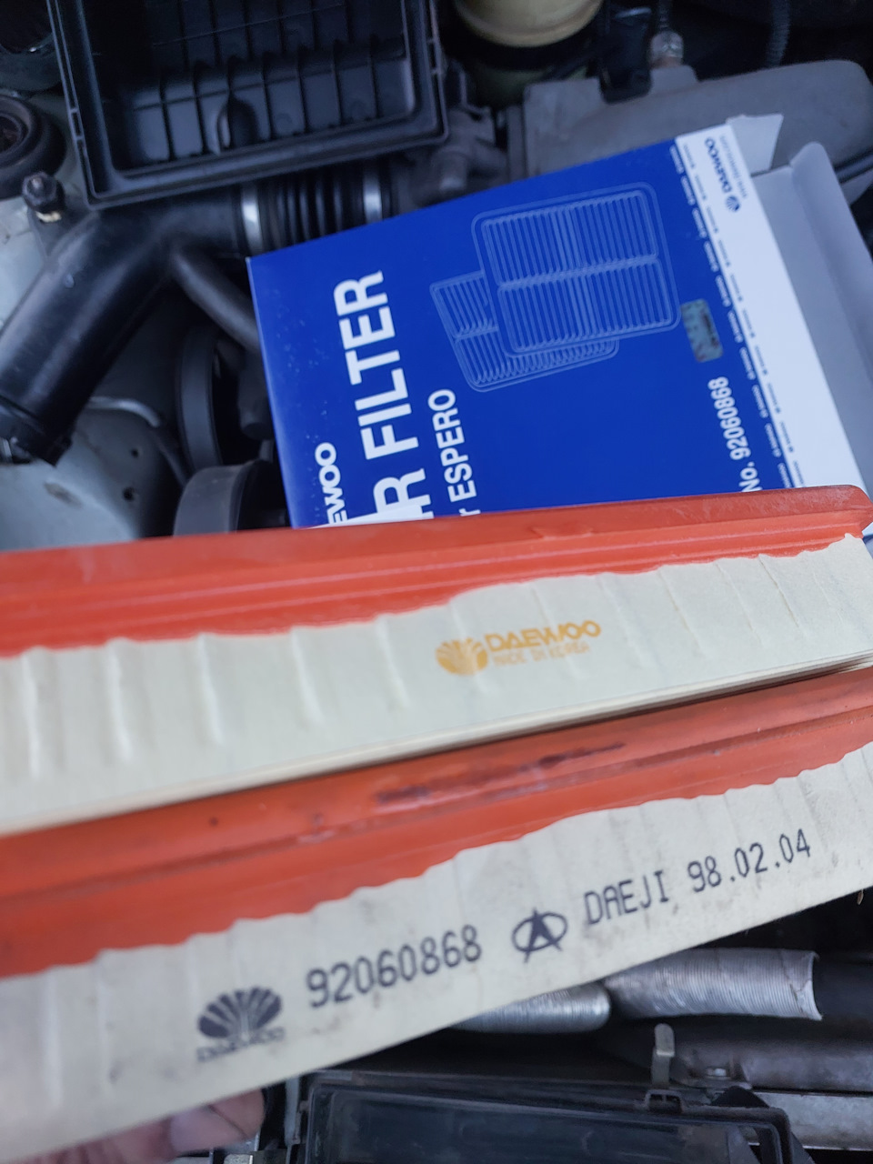 92060868 Фильтр воздушный GM | Запчасти на DRIVE2