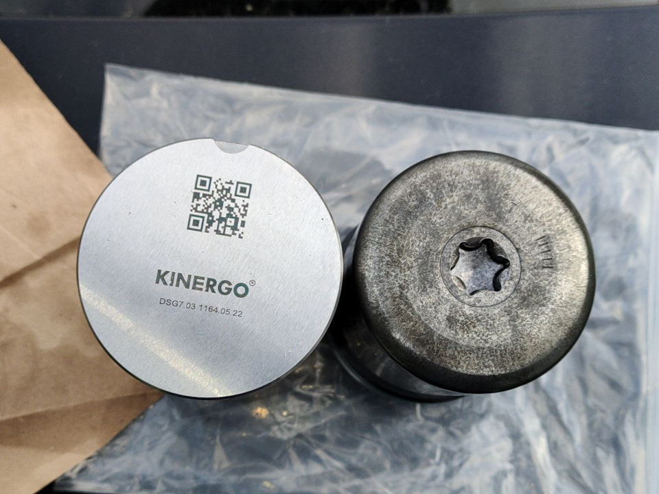 Установка ремкоплекта гидроаккумулятора Kinergo 7.03 без снятия ...