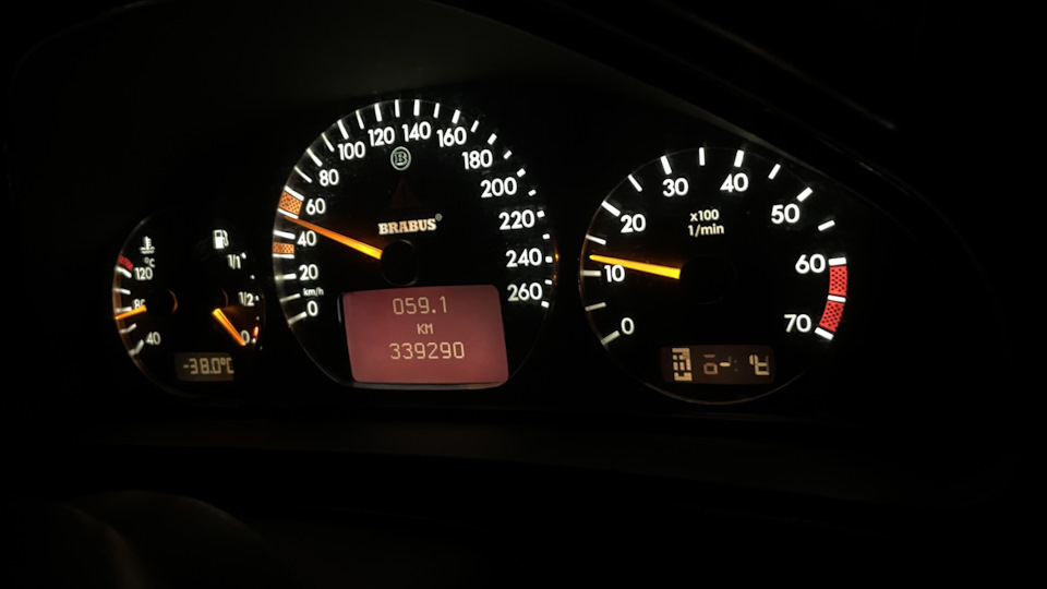 Подсветка приборки. Нужна помощь — Mercedes-Benz E-class (W210), 2,8 л ...