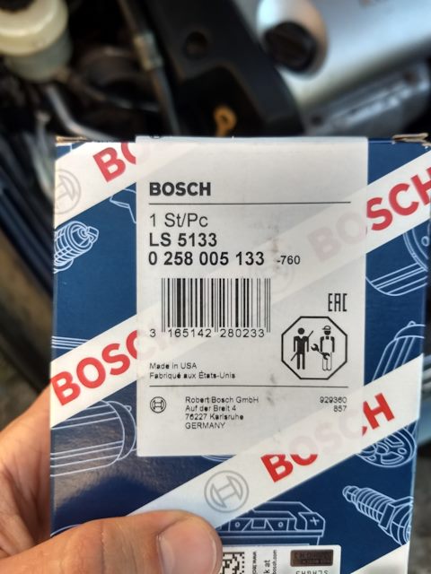 0258005133 ЛЯМБДА-ЗОНД BOSCH | Запчасти на DRIVE2