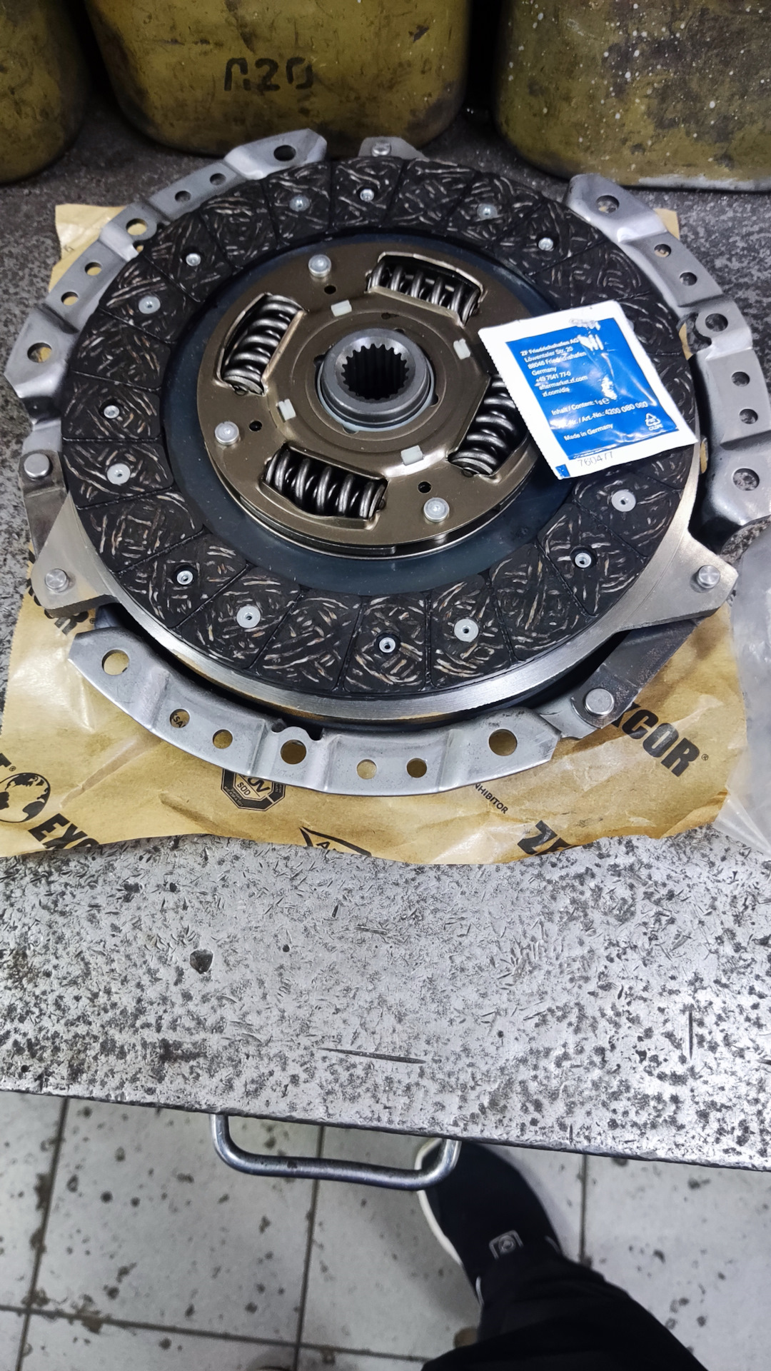 Замена сцепления — KIA Cerato (2G), 1,6 л, 2010 года | визит на сервис ...