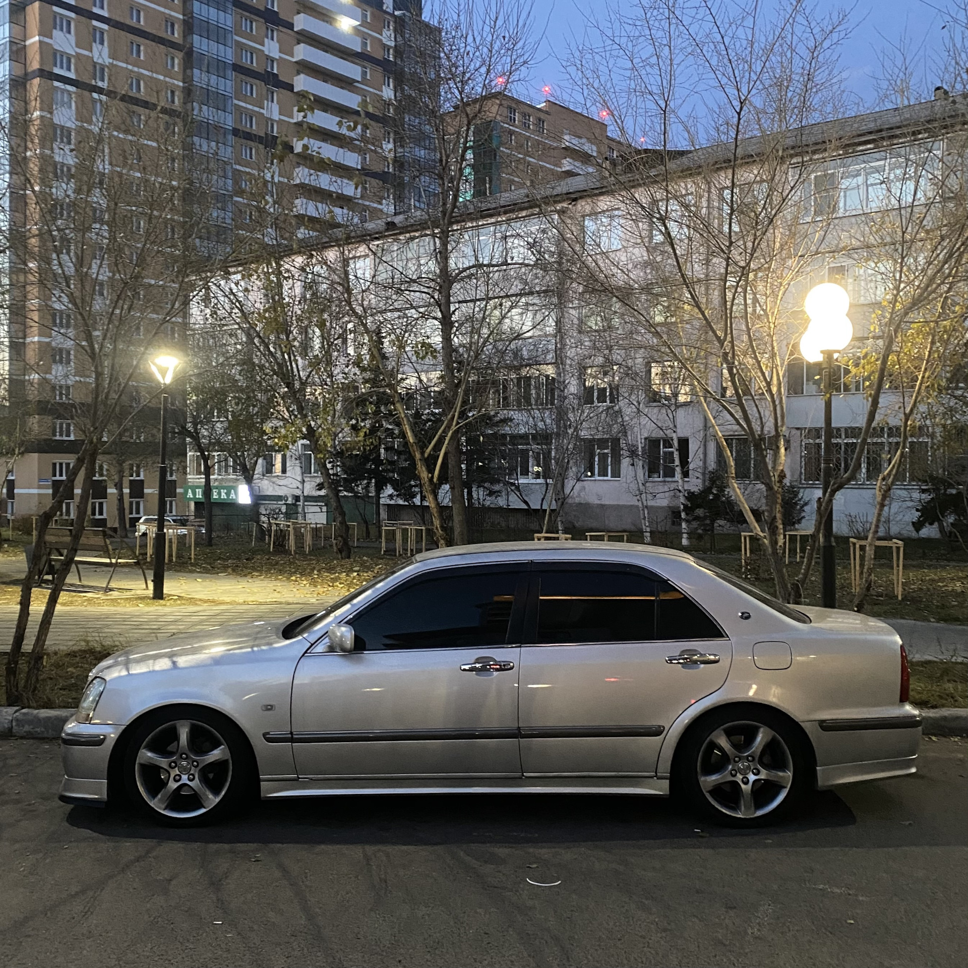 Новые диски на зиму — Toyota Progres, 2,5 л, 1998 года | колёсные диски ...