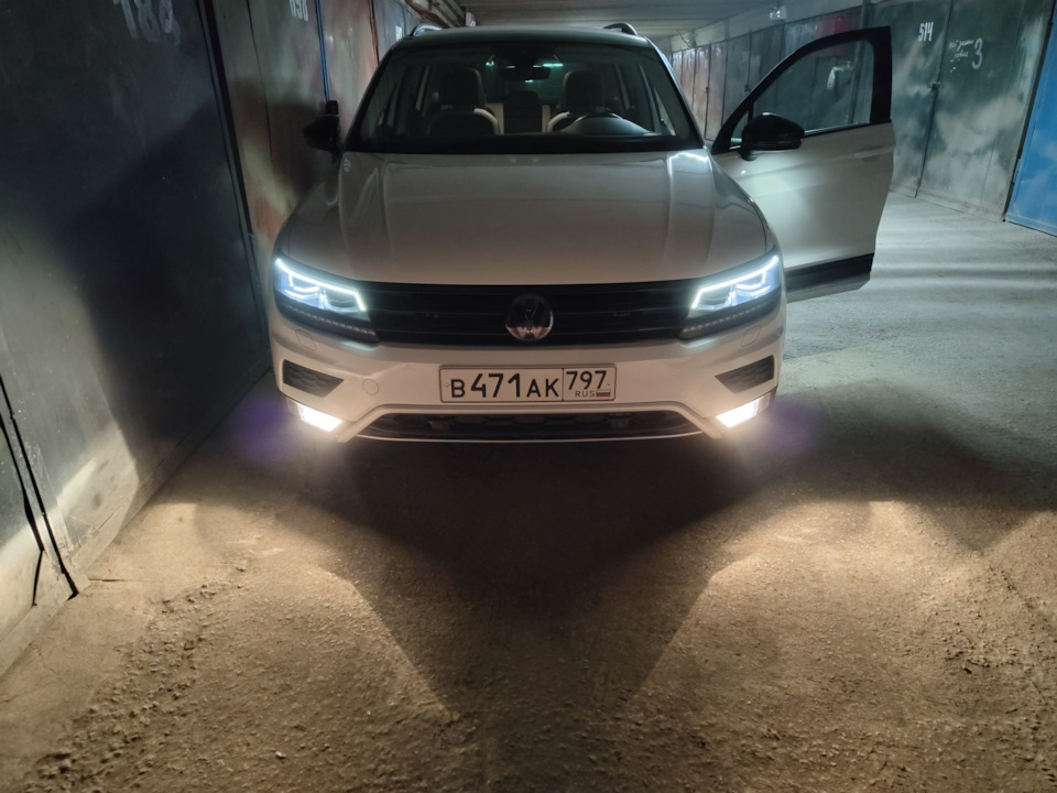 LED OPTIMA I-zoom — Volkswagen Tiguan (2G), 2 л, 2020 года | аксессуары ...