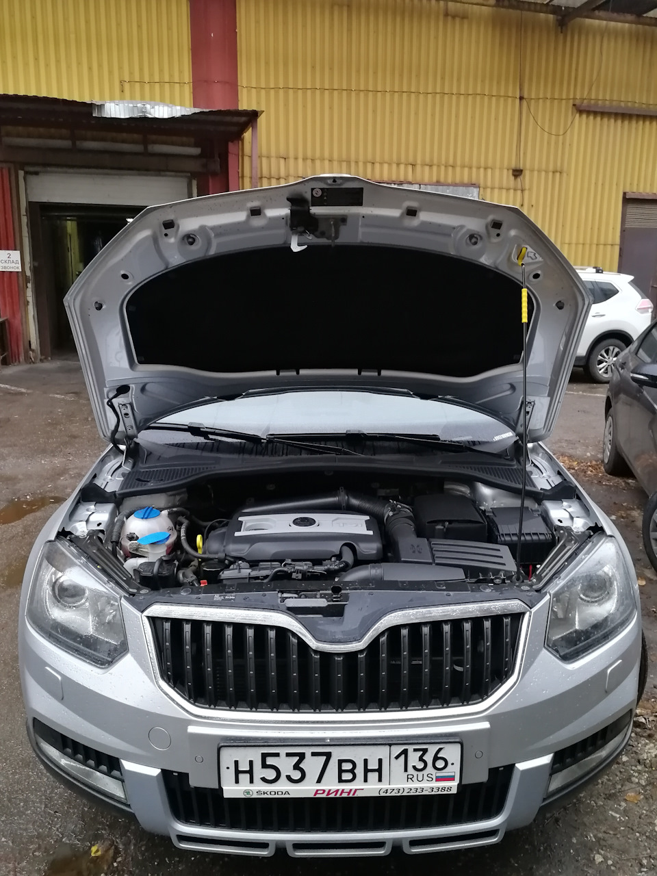 #6 — Шумоизоляция капота Yeti — Skoda Yeti, 1,8 л, 2014 года ...