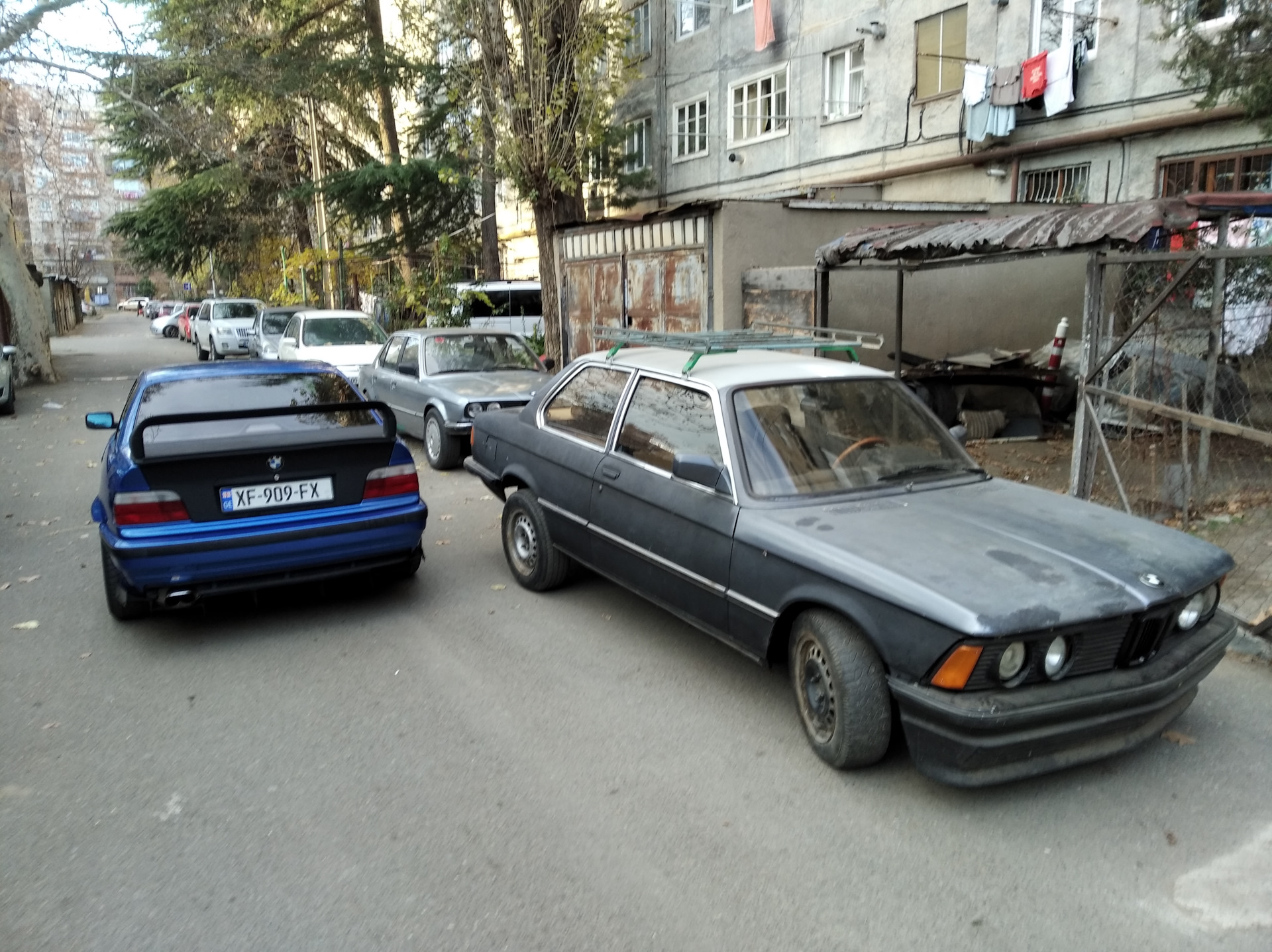 e21 e30 e36 — BMW 3 series (E21), 2,3 л, 1982 года | фотография | DRIVE2