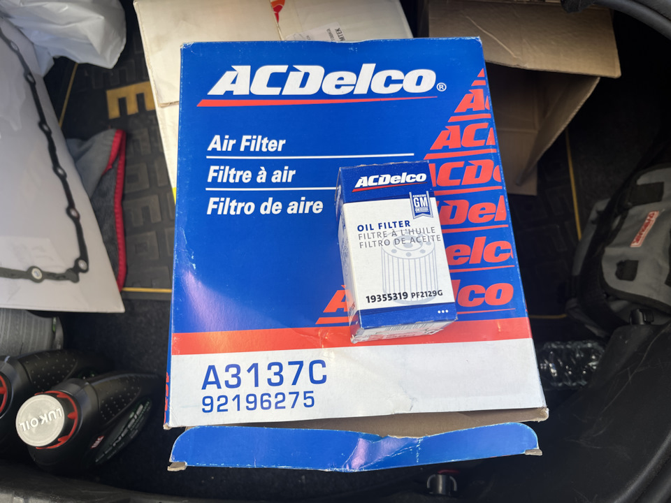 Плановое ТО — Замена масла в АКПП, ДВС и воздушного фильтра — Chevrolet ...