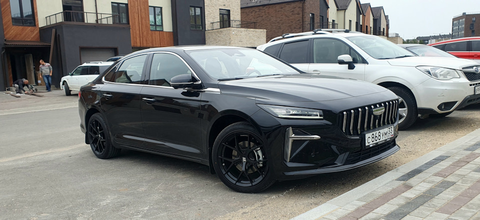 ДИСКИ LS FLOWFORMING RC66 в чёрном цвете — Geely Preface, 2 л, 2024 года | колёсные диски | DRIVE2