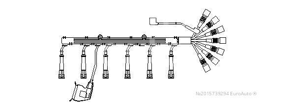 517100 Комплект проводов зажигания BREMI | Запчасти на DRIVE2