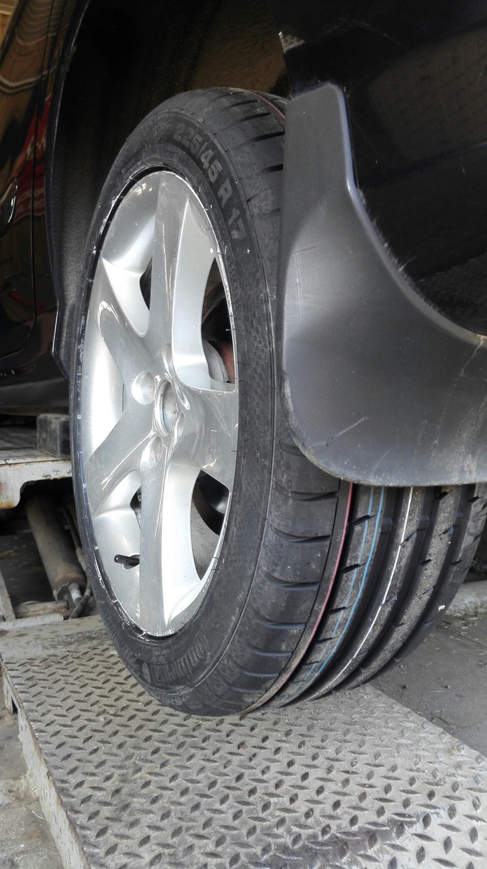 Новая летняя резина Continental ContiSportContact 3 225/45 R17 ...