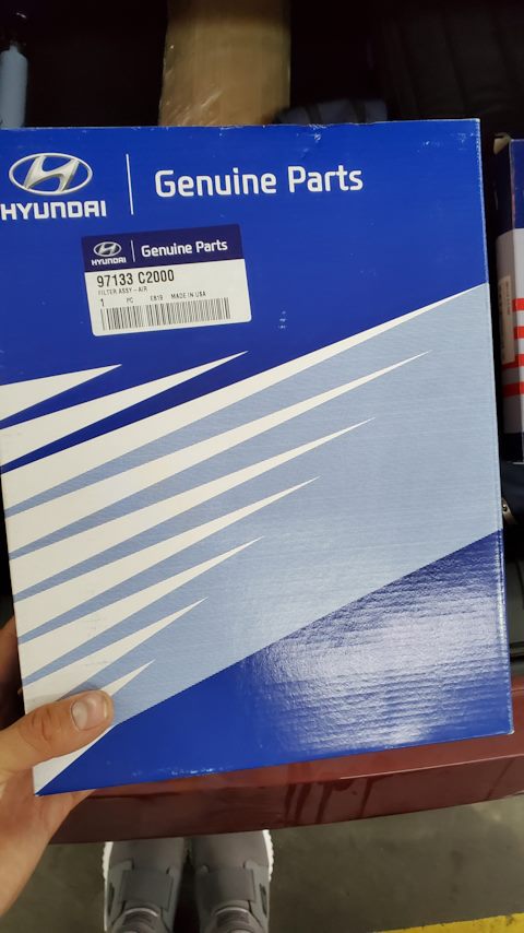 97133C2000 Фильтр салона KIA HYUNDAI | Запчасти на DRIVE2