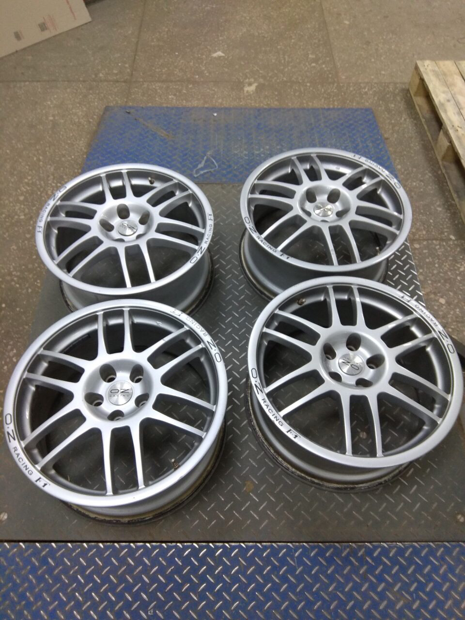 Новые диски OZ Racing F-1 — Mitsubishi Lancer Ralliart, 2 л, 2009 года ...