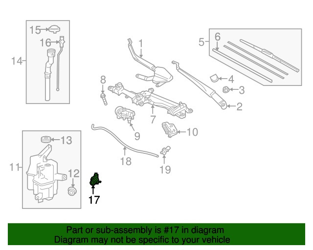 8533047010 Насос омывателя TOYOTA LEXUS | Запчасти на DRIVE2