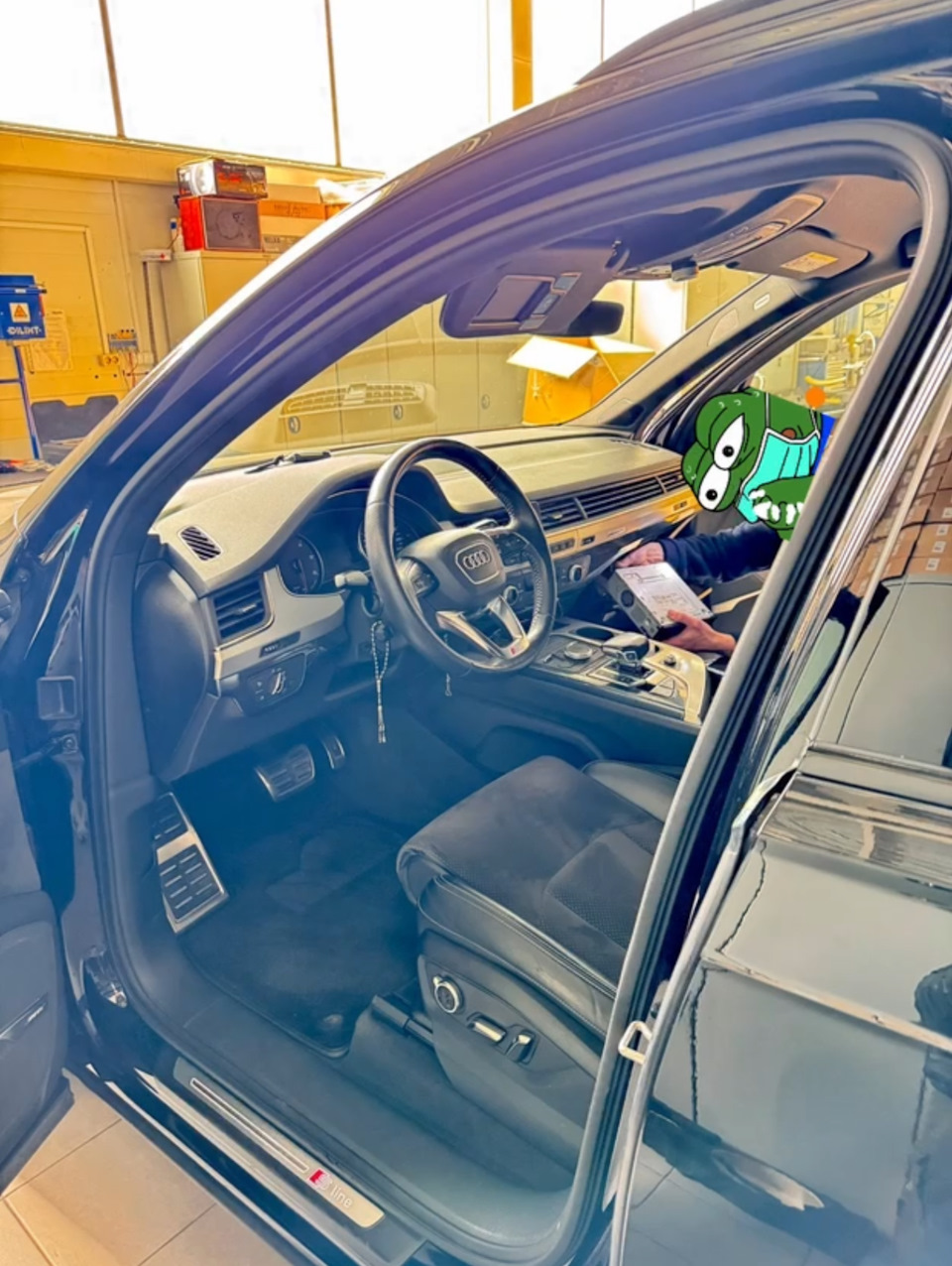 Air touch performance — Audi Q7 (2G), 3 л, 2017 года | тюнинг | DRIVE2