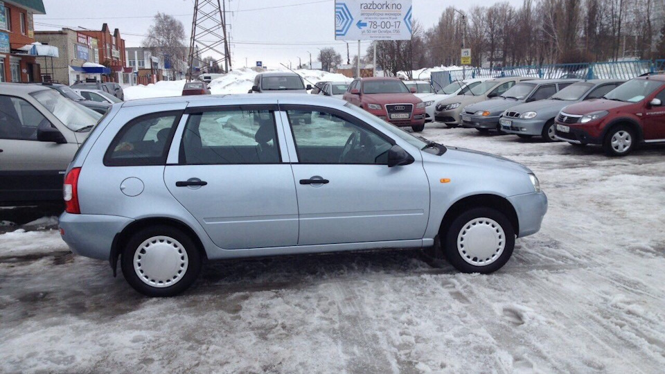 Штатная сигнализация. — Lada Калина универсал, 1,6 л, 2012 года ...