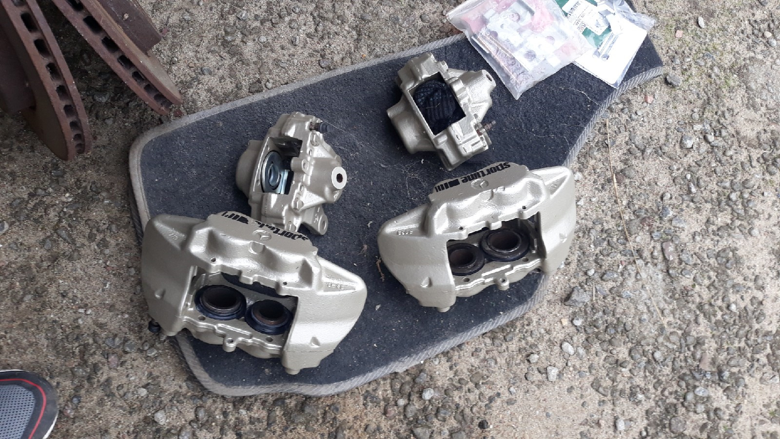 Суппорта с c124 спортлайн — Mercedes-Benz E-Class (W124), 3 л, 1995 ...