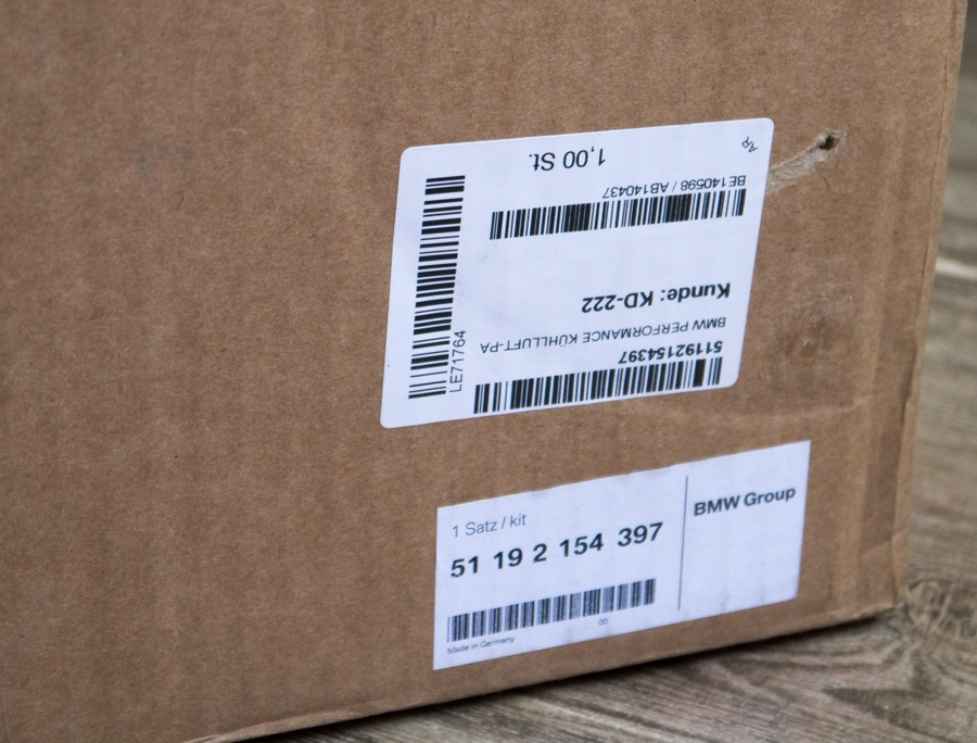 Комплект воздуховодов охлаждения тормозов BMW 3 E90 Performance — DRIVE2