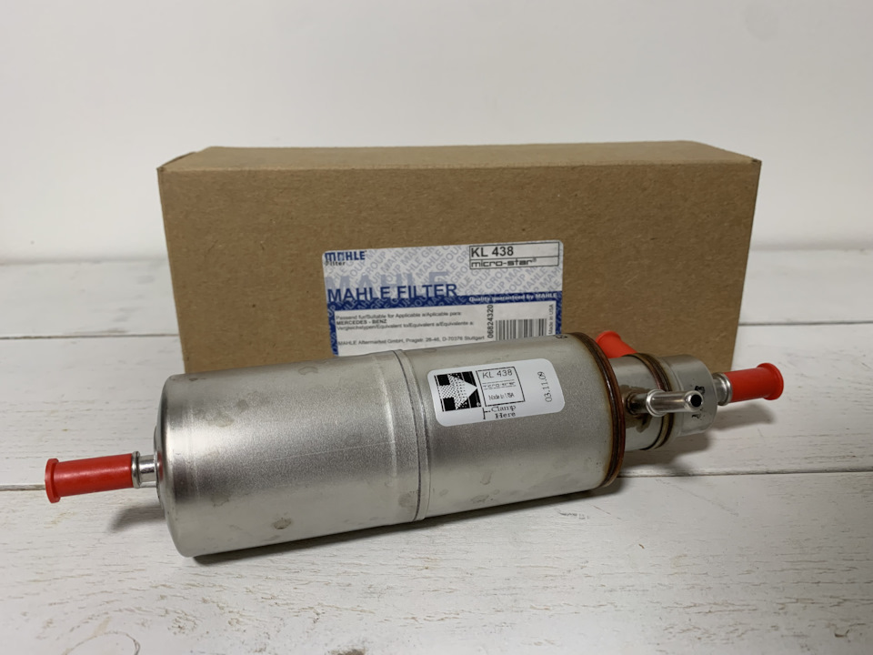 Mahle KL438 топливный фильтр Mercedes-Benz ML W163 на Mercedes-Benz M ...