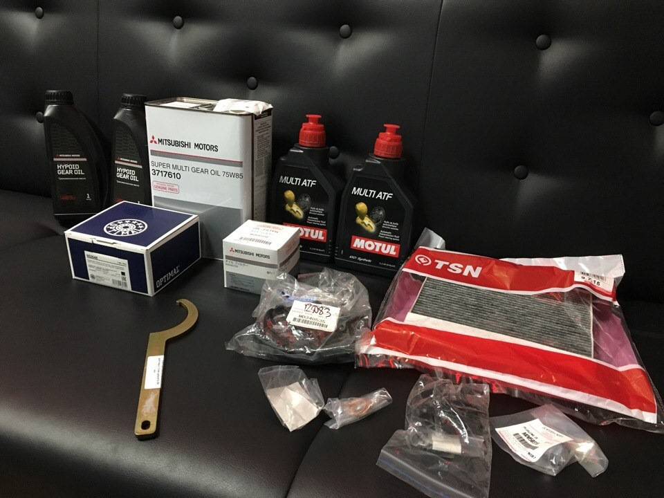 Первое большое ТО/приводим в порядок железо — Mitsubishi Lancer ...