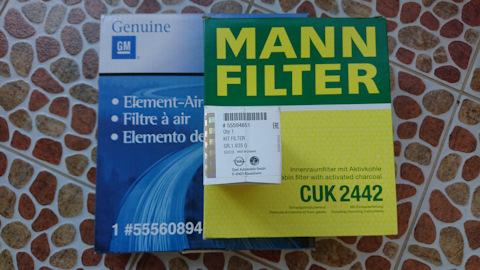 55560894 Фильтр воздушный GM | Запчасти на DRIVE2