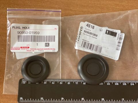 9095001959 Заглушка TOYOTA LEXUS | Запчасти на DRIVE2