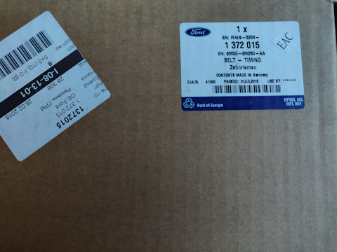 1372015 Ремень ГРМ Z142x230 / Duratec 2.5 Ford | Запчасти на DRIVE2