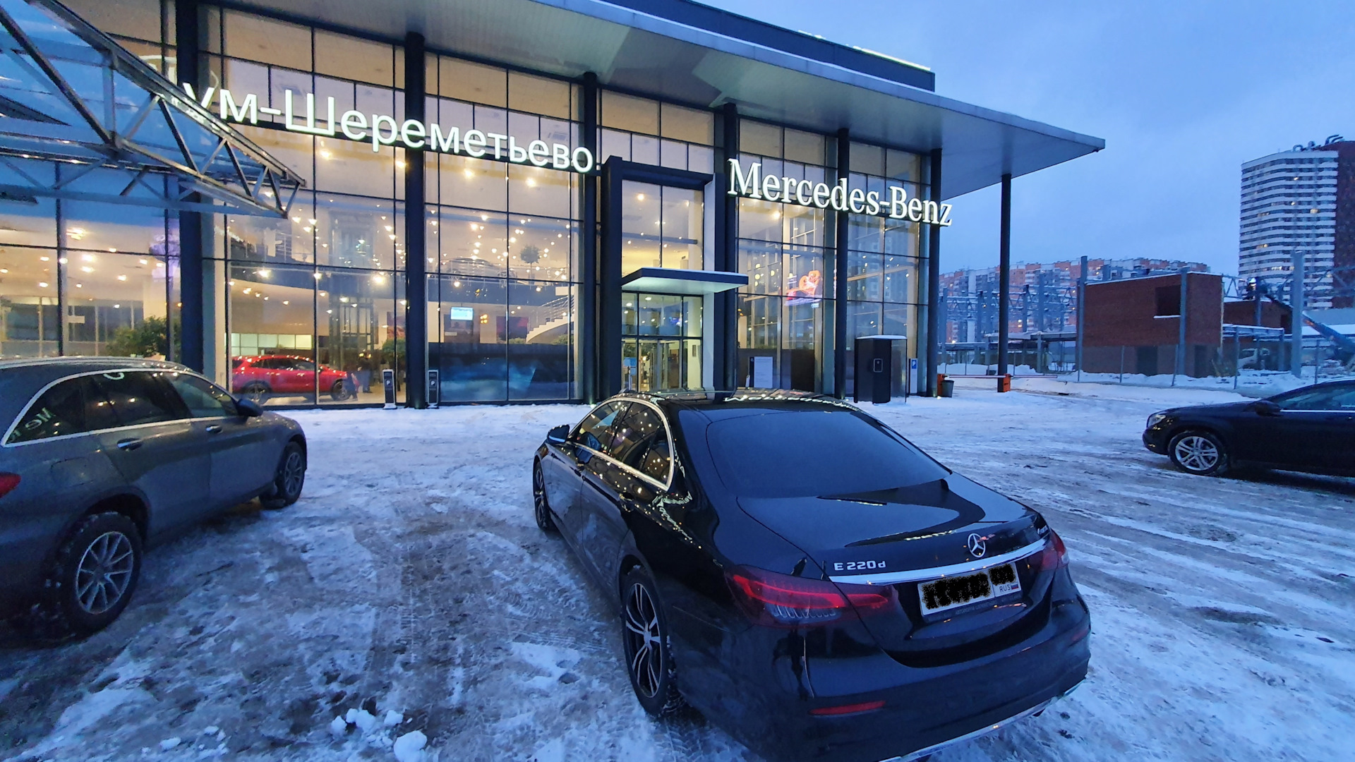 Ремонт последствий "парковочного столбика" — Mercedes-Benz E-Class ...