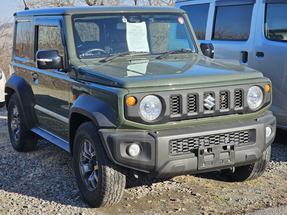 Прайсы Suzuki Jimny JB64W & JB74W, Владивосток, Зелёный угол — Suzuki Jimny (4G), 1,5 л, 2019 ...