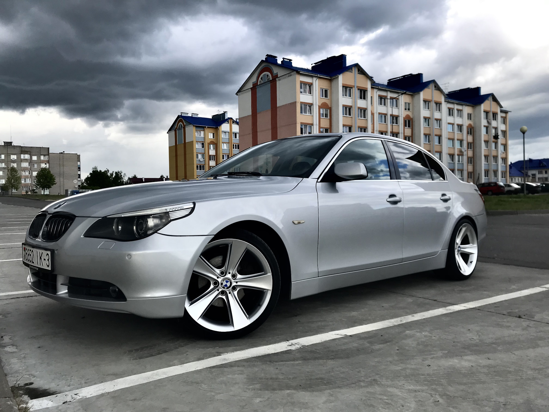 Продана BMW SILVER — BMW 5 series (E60), 2,5 л, 2005 года | продажа ...