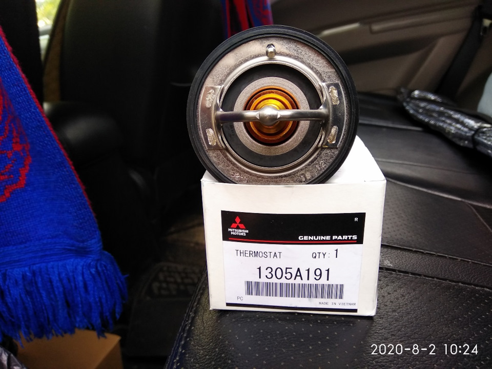 Замена термостата от Pajero 4 — Mitsubishi Pajero Sport (2G), 2,5 л ...