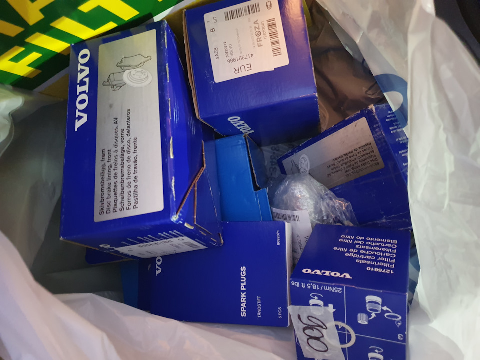 330000 км — Volvo S80 (1G), 2,5 л, 2005 года | плановое ТО | DRIVE2