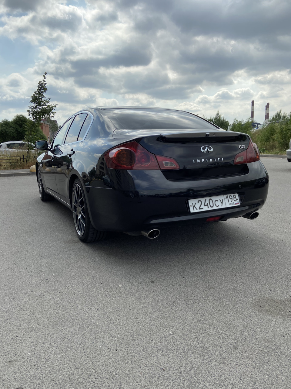 Тонировка стопаков — Infiniti G25, 2,5 л, 2012 года | стайлинг | DRIVE2